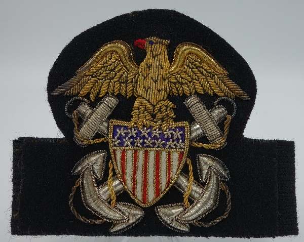 Unknown possibly USMS officer cap badge - NAVY, MARINE CORPS, COAST ...