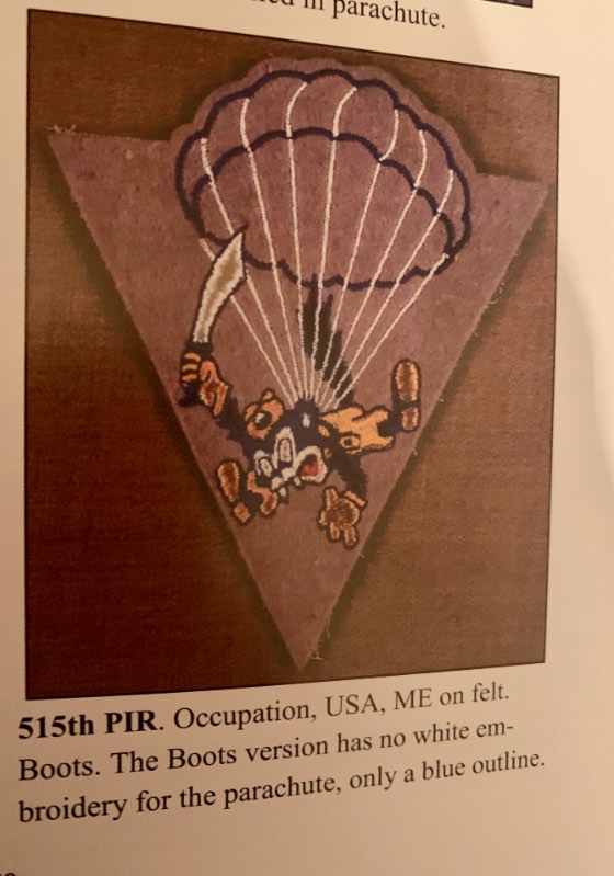 507/513/515 PIR pocket patches on eBay—Boots - ARMY AND USAAF - U.S ...