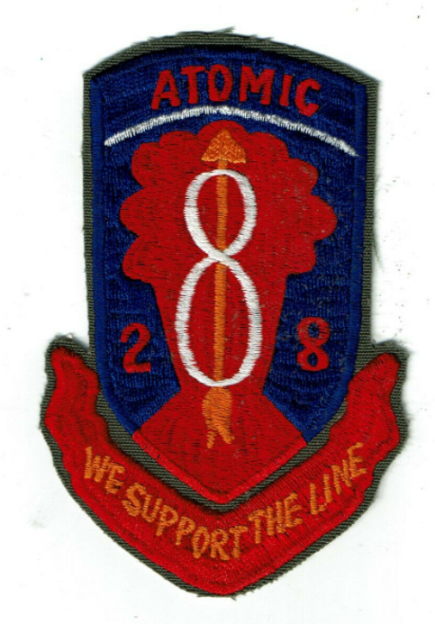 1950s 28th Field Artillery (atomic) patch SSI - ARMY AND USAAF - U.S ...