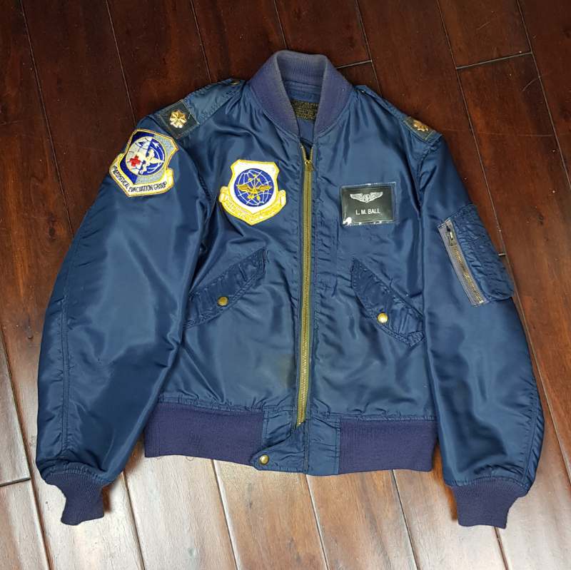 Named and Patched Vietnam USAF Flight Nurse L-2A Flight Jacket - FLIGHT ...