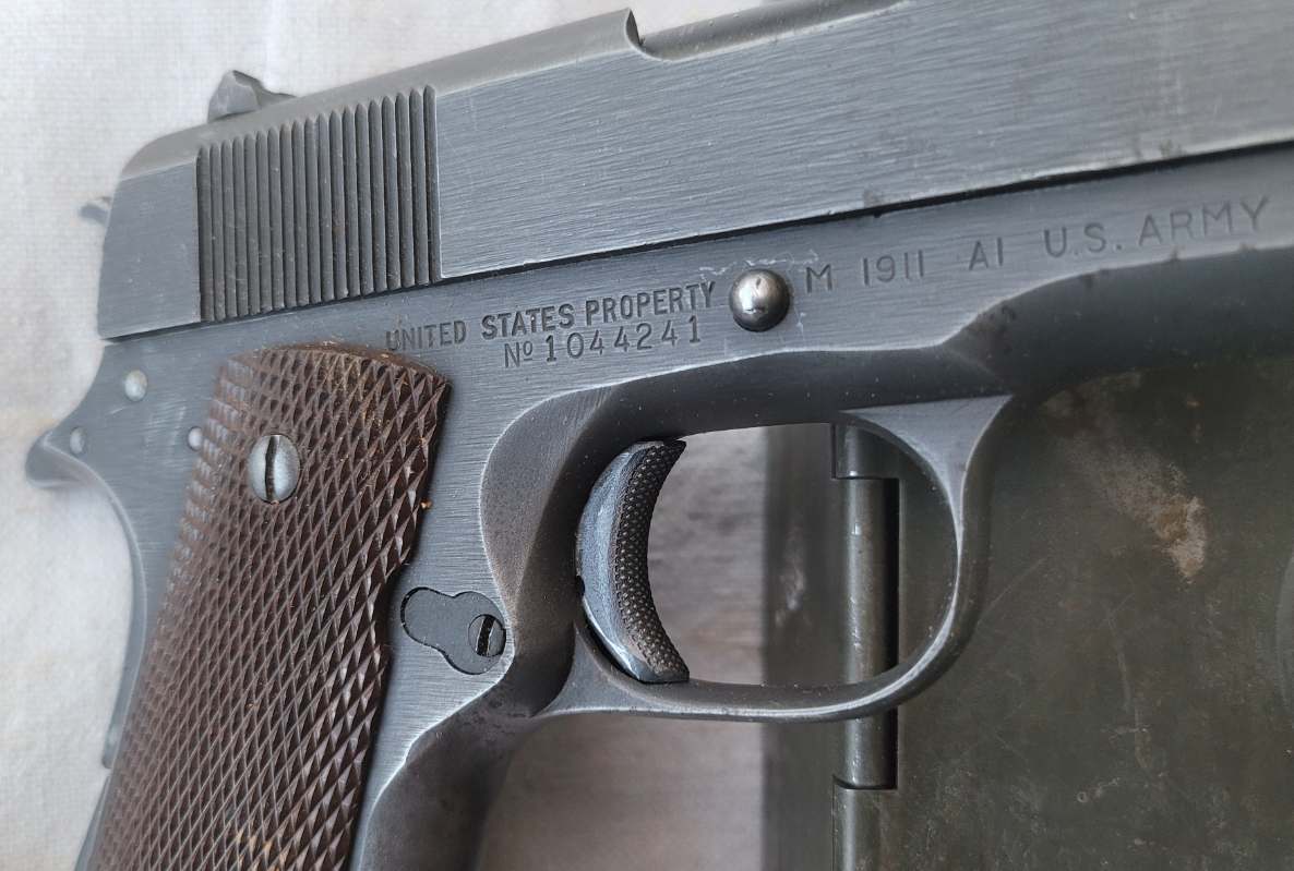 Union Switch & Signal US&S M1911A1 Pistol with a 442nd provenance ...