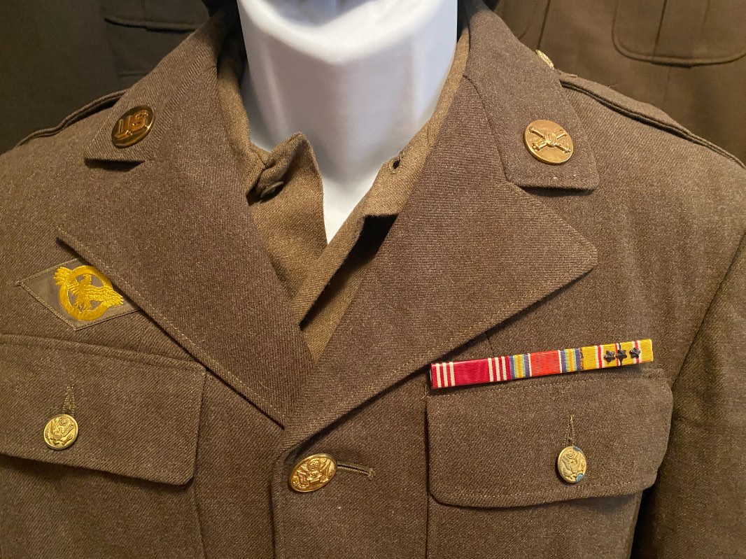 CBI “Airborne” Anti Aircraft Battalion Service Coat - UNIFORMS - U.S ...