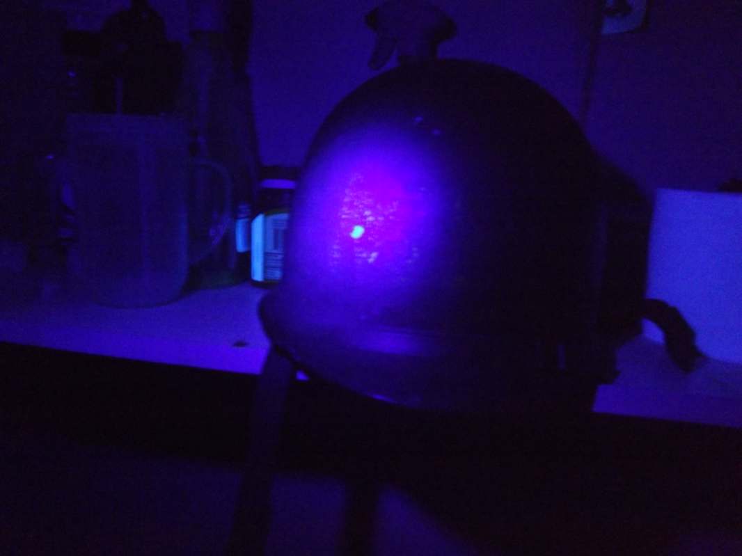 Using a blacklight to look at M1 Helmets. - M-1; M-1C & M-2 HELMETS - U ...