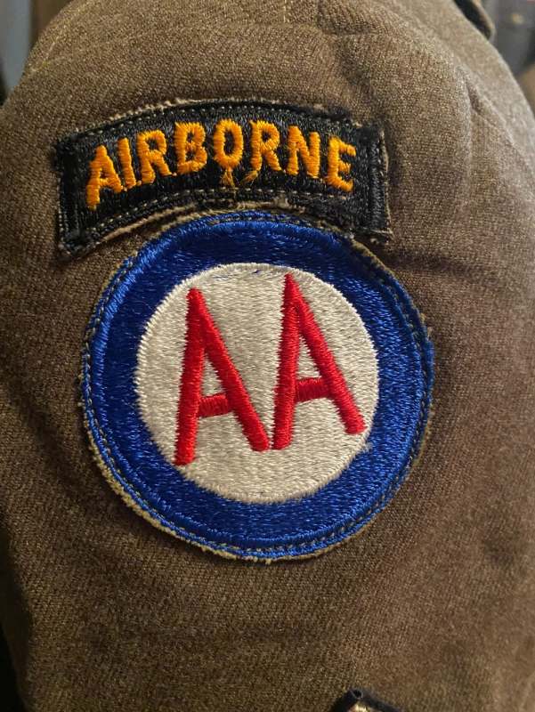 Airborne Tab & AA Command Combo - ARMY AND USAAF - U.S. Militaria Forum