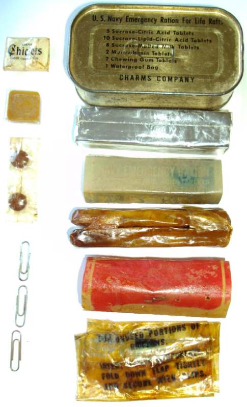 Need Ration Experts Help with images of contents of WW2 U.S. Navy ...