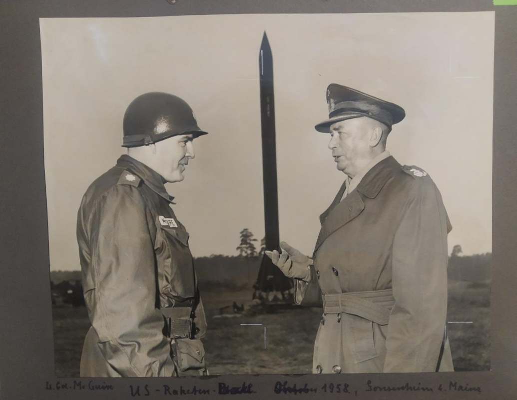 Lt.Col Mcguire's visit to Germany with General Matzky - INDIVIDUAL ...