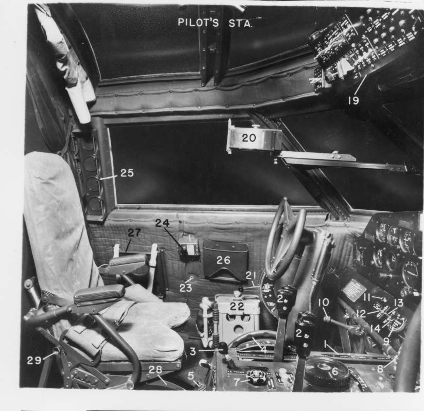 Boeing XPBB-1 Sea Ranger aka Lone Ranger copilots seat...this replaces ...
