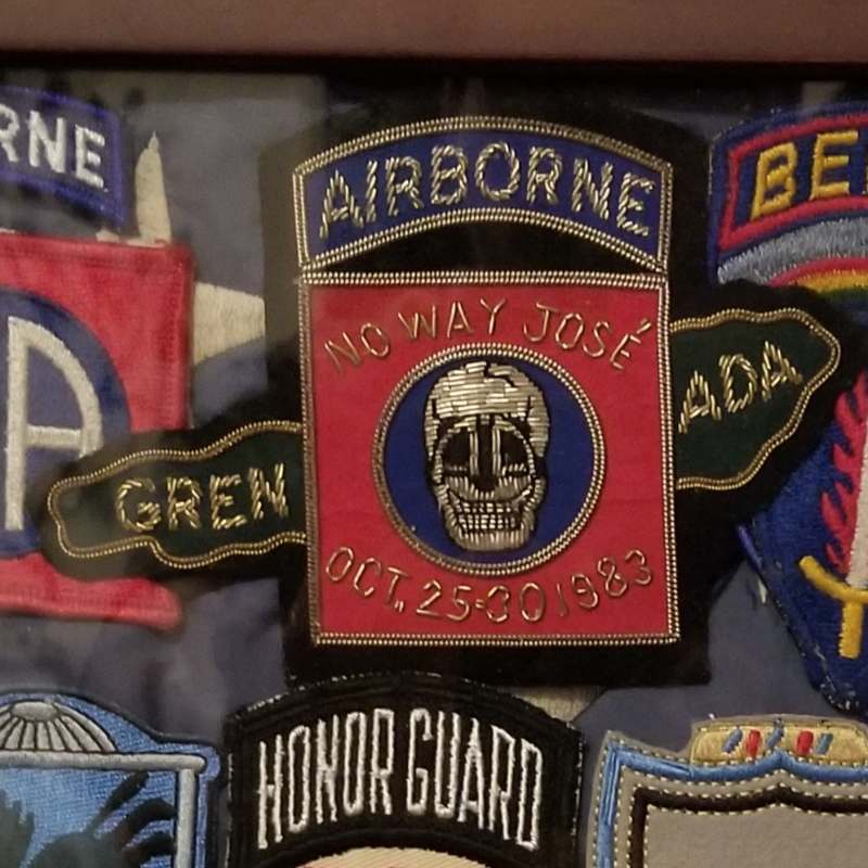 Operation Urgent Fury patches and badges - Grenada 1983 - MISCELLANEOUS ...