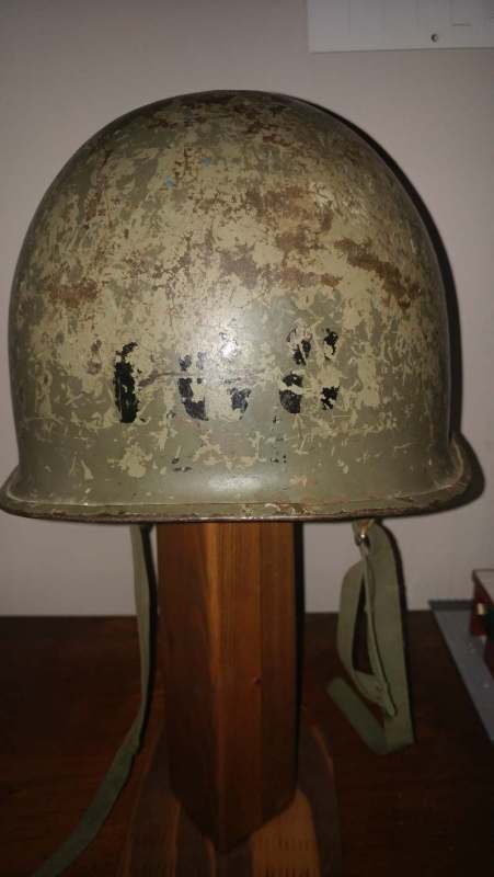 WW2 M1 reissued to the Spanish post war - M-1; M-1C & M-2 HELMETS - U.S ...