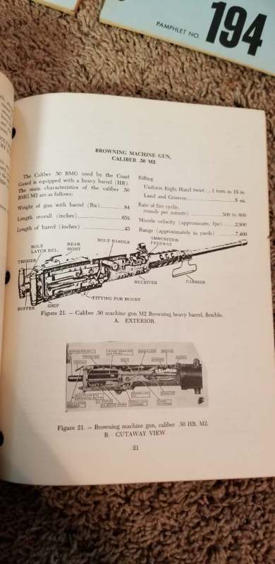 USCG VIETNAM WAR BM2 TRAINING MANUALS - NEW MEMBER INTRODUCTIONS - U.S ...
