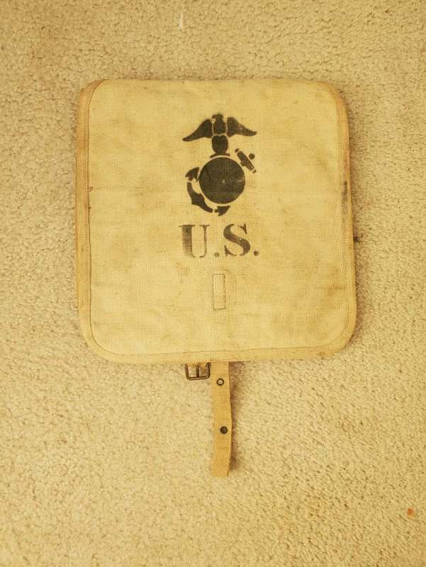 USMC M1904 Haversack w/ EGA Stamp - FIELD & PERSONAL GEAR SECTION - U.S ...