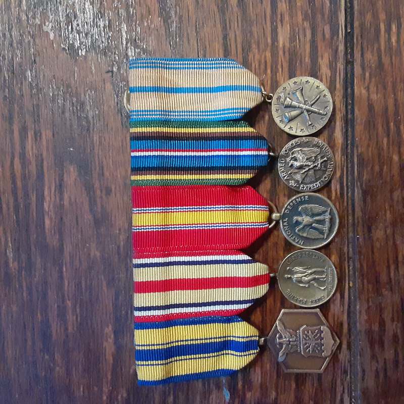 Mini USMC medal rack, what time frame? - MEDALS & DECORATIONS - U.S ...