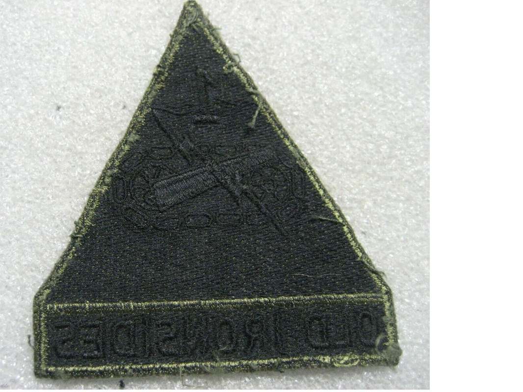 Subdued Armored Patch Questions - ARMY AND USAAF - U.S. Militaria Forum