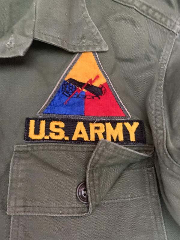 Armored Patches Worn On Chest - Page 17 - ARMY AND USAAF - U.S ...