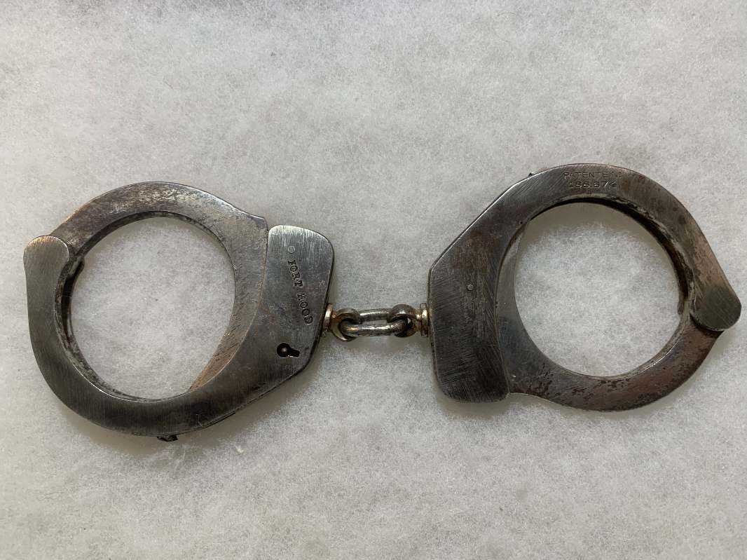 Are these official 1960s era MP Handcuffs? Stamped Fort Hood - FIELD ...