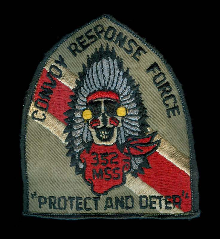 352 Missile Security Squadron Flt patch - AIR FORCE (USAAF IS WITH ARMY ...
