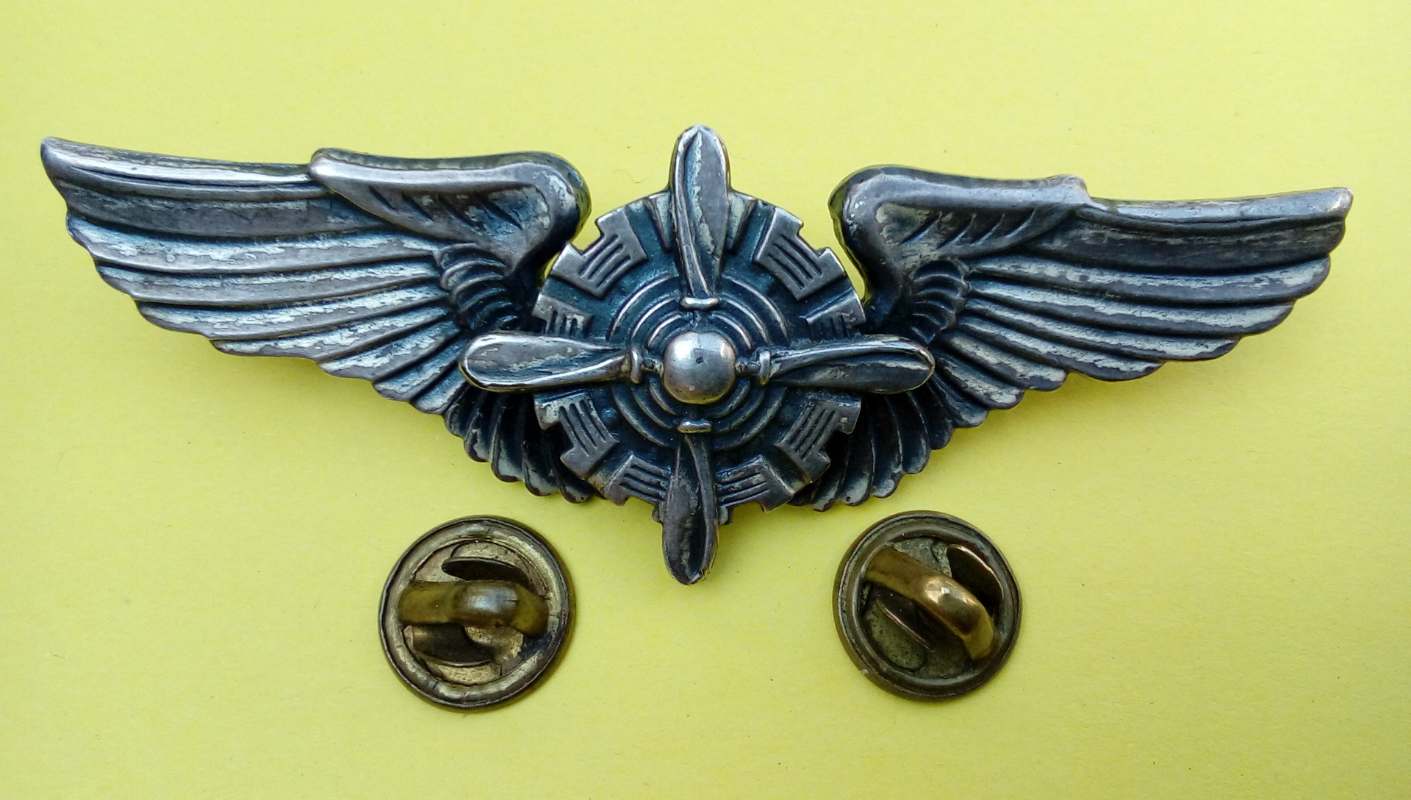 Flight engineer wings for review. - WING BADGES - U.S. Militaria Forum