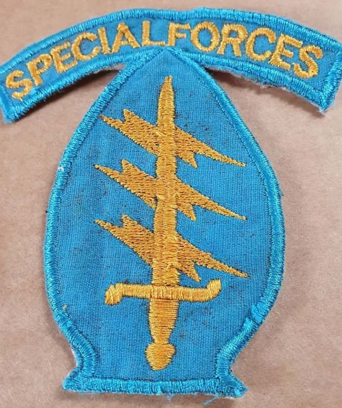 SF Patches Question - ARMY AND USAAF - U.S. Militaria Forum