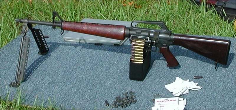 RARE COLT/CIENER SEMI-AUTO BELT FED AR-15 - FIREARMS - U.S. Militaria Forum