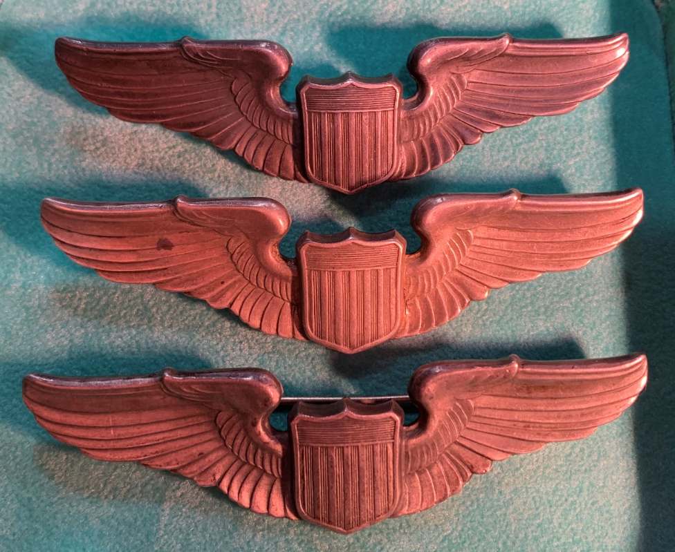 Gus Fox Co. Pilot wing - WING BADGES - U.S. Militaria Forum