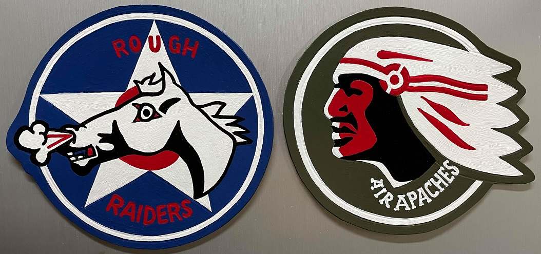 My latest Leather patch works, WW-2 ZP-14, 500th Bombardment Squadron ...