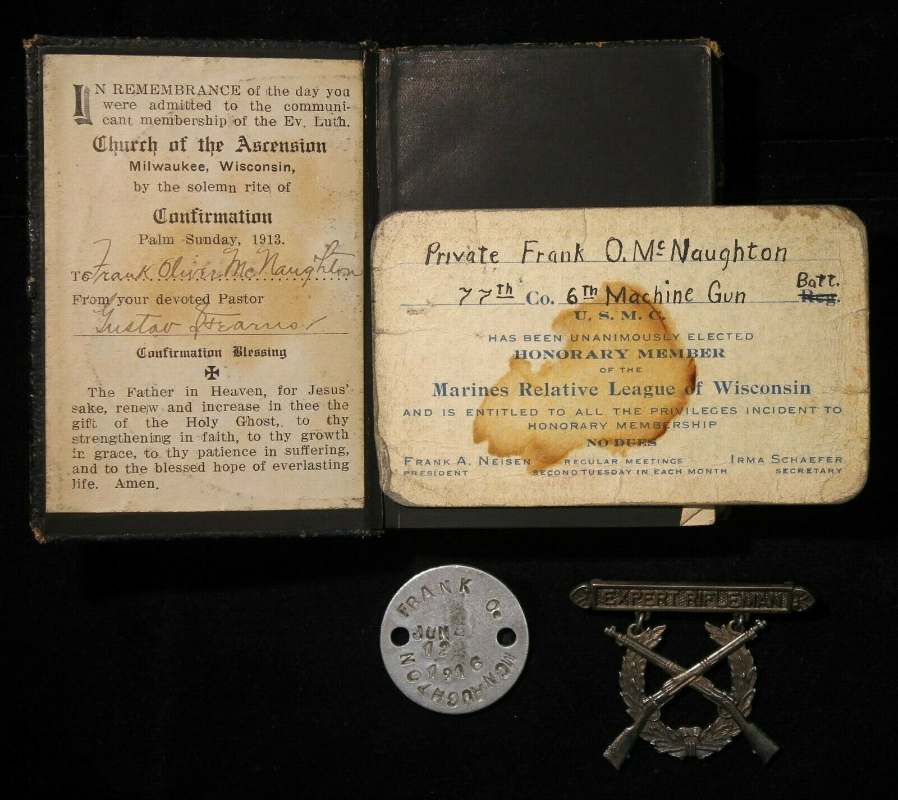 6th Machine Gun Battalion Badge USMC WW1 - NAVY, MARINE CORPS, COAST ...