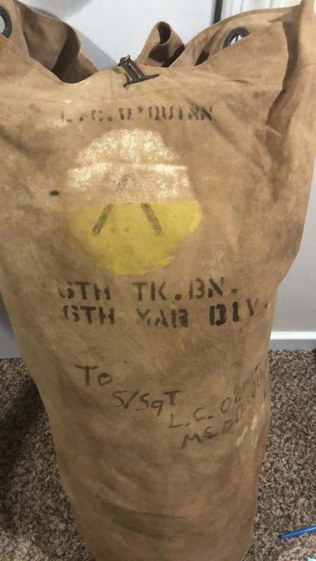 USMC map-case with UNIS marking - FIELD & PERSONAL GEAR SECTION - U.S ...