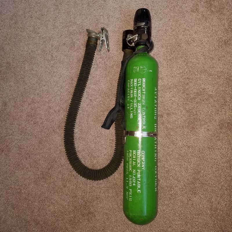 Thoughts on this Oxygen Bottle?? - MILITARY AIRCRAFT & AVIATION - U.S ...