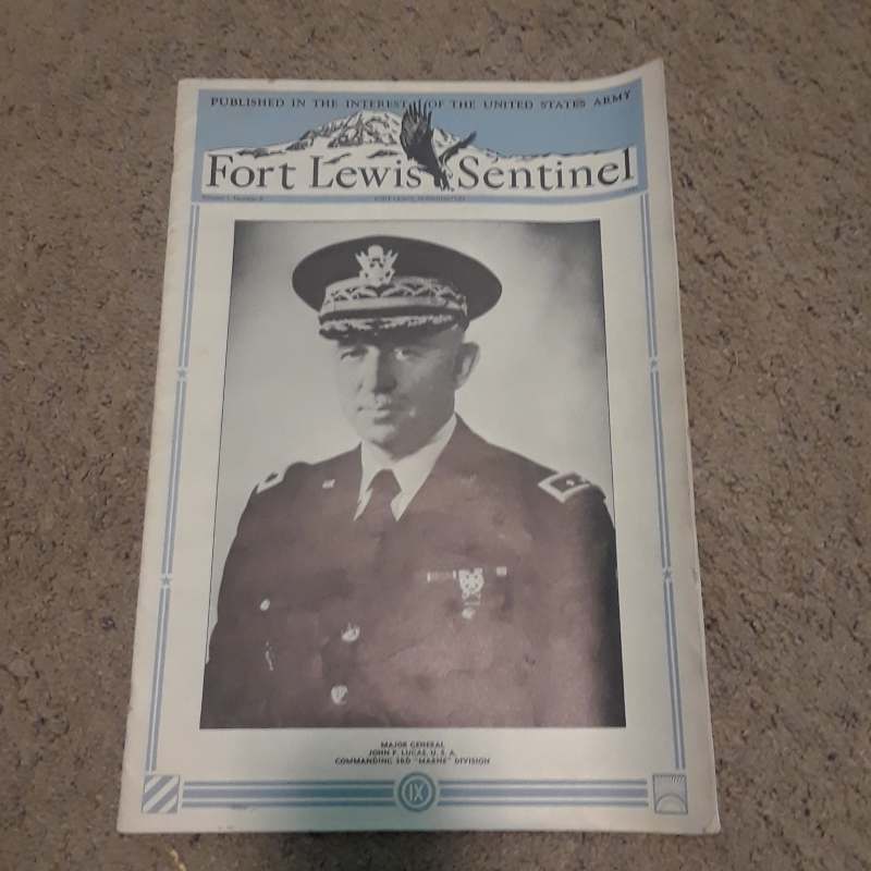 Fort Lewis Sentinal Base Magazine - EPHEMERA, PHOTOGRAPHS & MILITARY ...