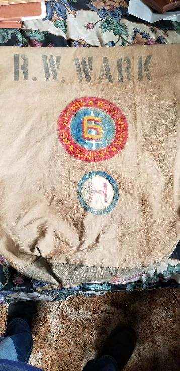 USMC map-case with UNIS marking - FIELD & PERSONAL GEAR SECTION - U.S ...