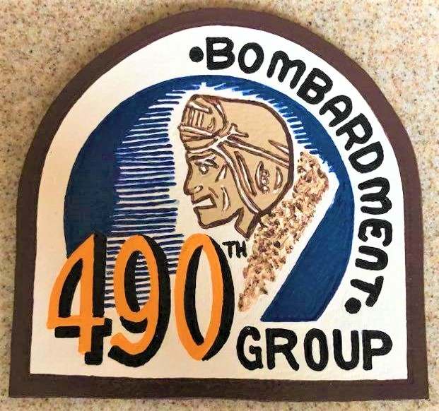 Latest leather unit patch work, 490th Bombardment Group - REENACTING ...