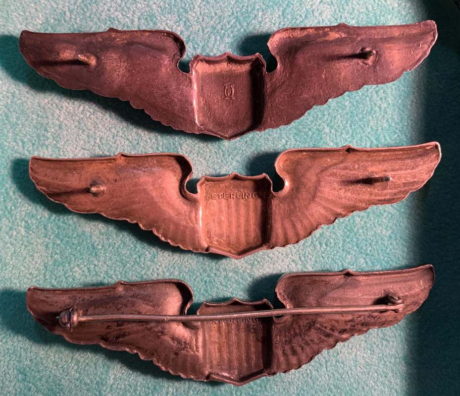 Gus Fox Co. Pilot wing - WING BADGES - U.S. Militaria Forum