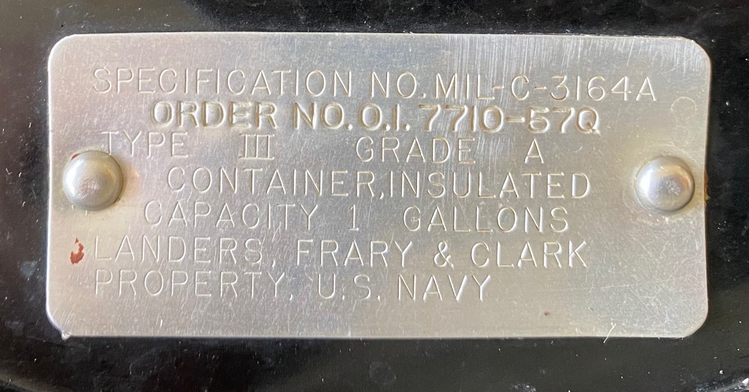 US Navy contract date? - NAVAL SEA SERVICE GEAR - SHIPBOARD, SUBMARINE ...