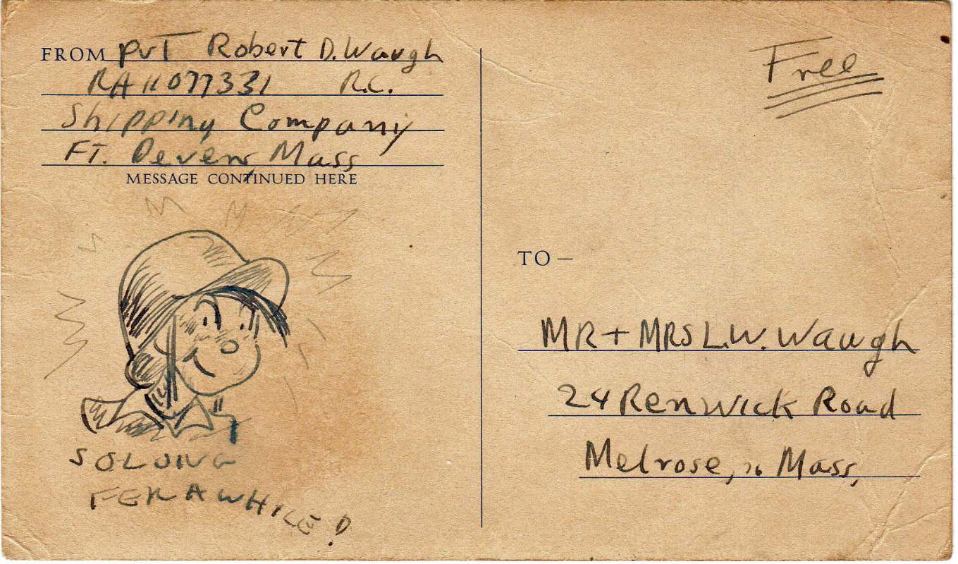 Basic Training Cartoons 1946 - EPHEMERA, PHOTOGRAPHS & MILITARY ARTWORK ...