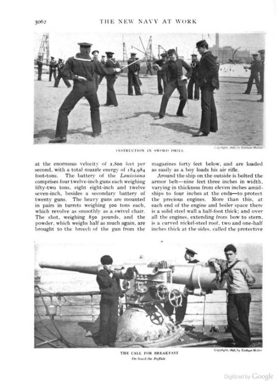 The New Navy At Work: Worlds Work Magazine 1903 - MILITARY SHIPS AND ...