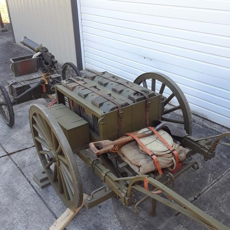 M1917 Ammo cart and M1 machinegun cart - MILITARY VEHICLES - U.S ...