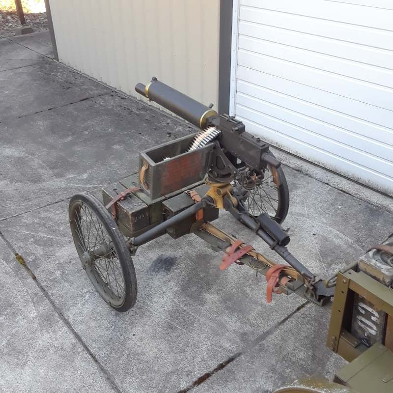 M1917 Ammo cart and M1 machinegun cart - MILITARY VEHICLES - U.S ...