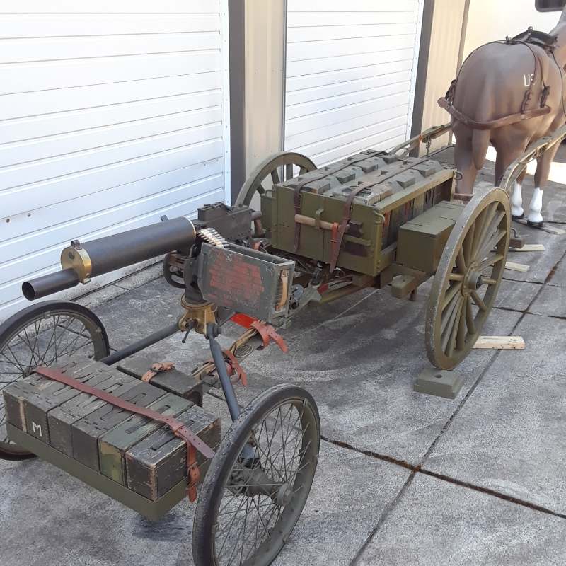 M1917 Ammo cart and M1 machinegun cart - MILITARY VEHICLES - U.S ...