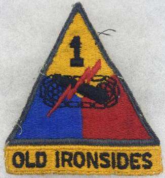 Diagram showing of patches/insignia on OG-107 Fatigues - ARMY AND USAAF ...