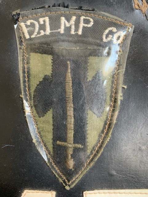 Theater made Vietnam era 127th MP Co patch and armband - ARMY AND USAAF ...