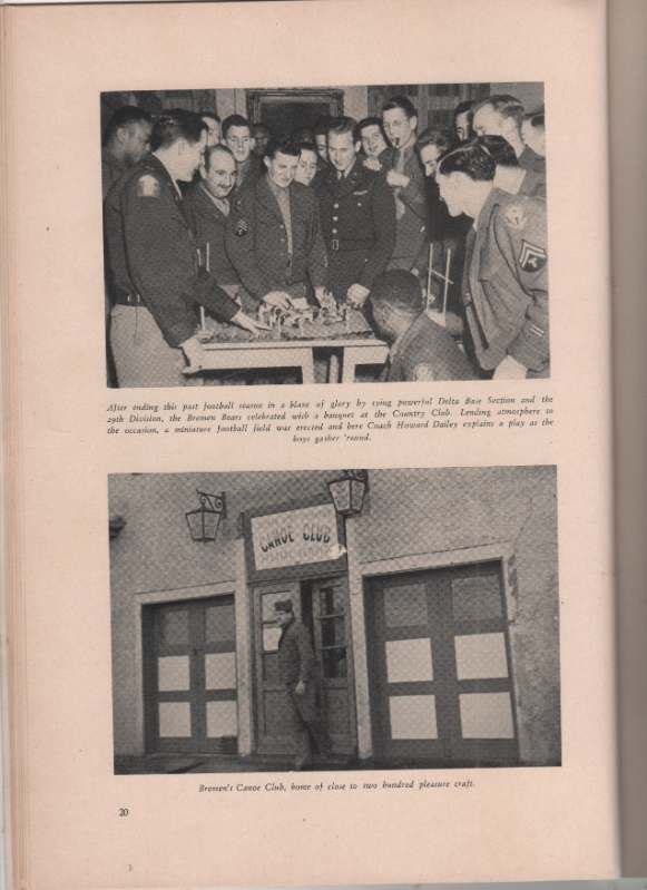 BREMEN PORT COMMAND "GI PARADISE" 1946 COMZ ADSEC - EPHEMERA ...