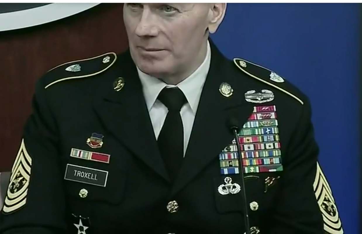 Chevrons for the Senior Enlisted Adisor to the Chairman of the Joint ...