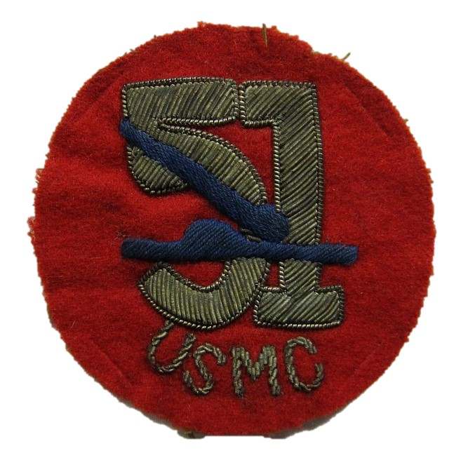 What I believe to be an original (Aussie made) 51st Defense Bn. Bullion ...