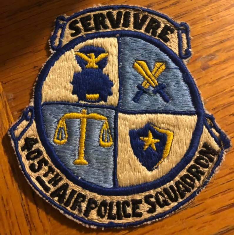 405th Air Police Squadron - AIR FORCE (USAAF IS WITH ARMY) - U.S ...