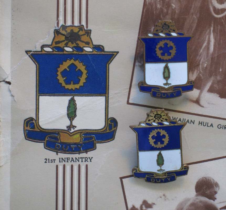 Pineapple Army DUI of the Interwar Hawaiian Division 1922-1941 - Page 3 ...