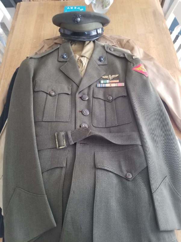 WWII VMD-354 USMC Recon Pilot trunk grouping. - GROUPINGS PAGE - U.S ...