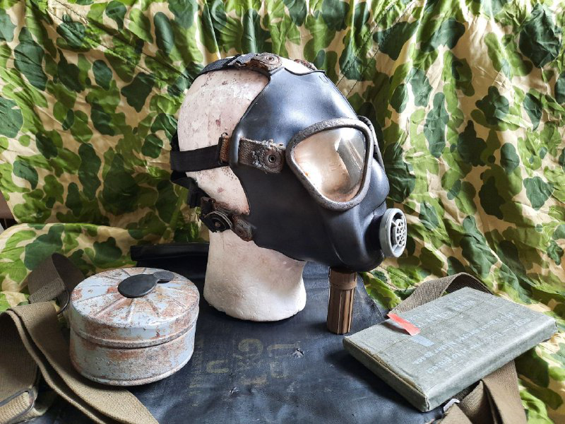 M5 Assault gas mask (E6-3-7) clean-up and "restoration" - FIELD ...