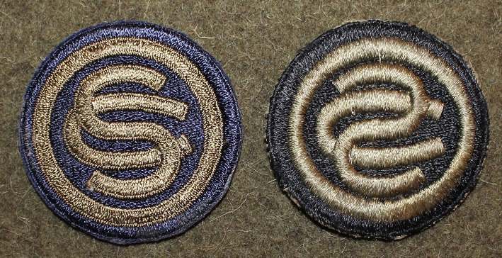 OCS Patch - manufacturer error - ARMY AND USAAF - U.S. Militaria Forum