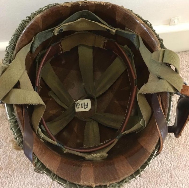 Band of Brothers prop helmets? - M-1; M-1C & M-2 HELMETS - U.S ...