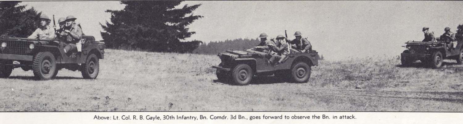 Selection of Jeep photos from "Ft. Lewis Sentinel" Magazine, Mid 1941 ...